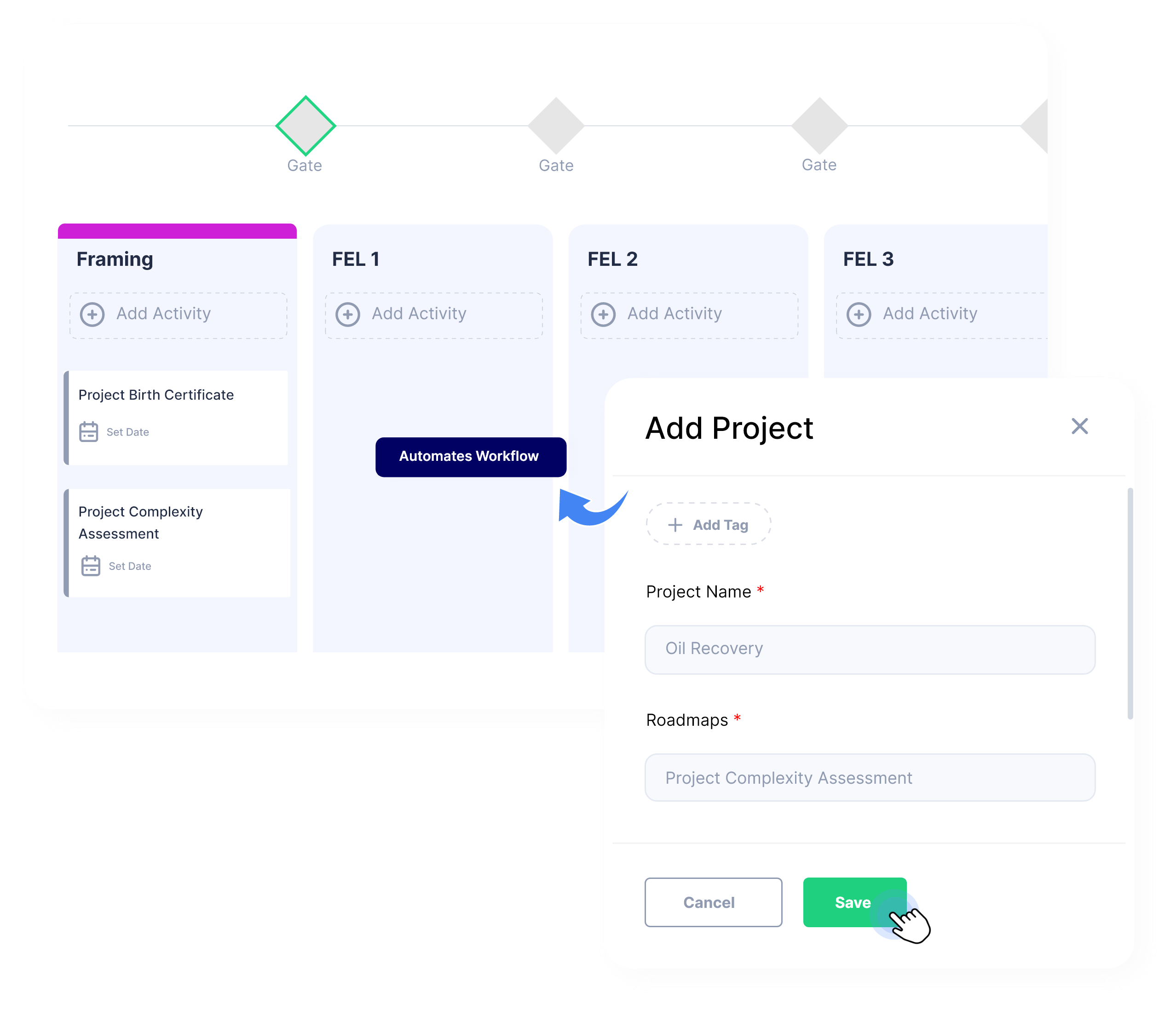 Automations - Features - Planally